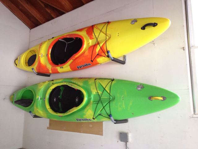 Homemade (& Affordable) Kayak Rack - Miles Paddled