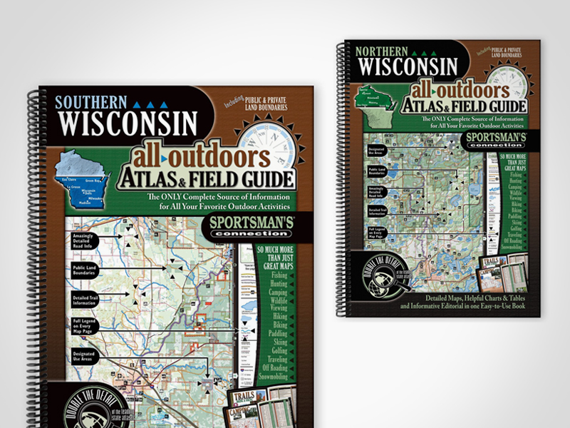 (Northern + Southern) Wisconsin All-Outdoors Atlas & Field Guide ...