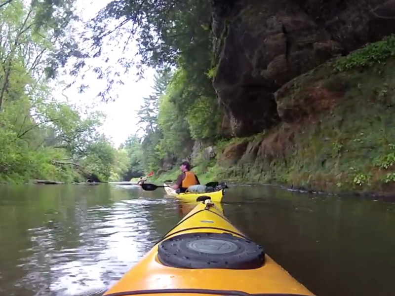 Kickapoo River Video: Ontario to Rockton | Miles Paddled