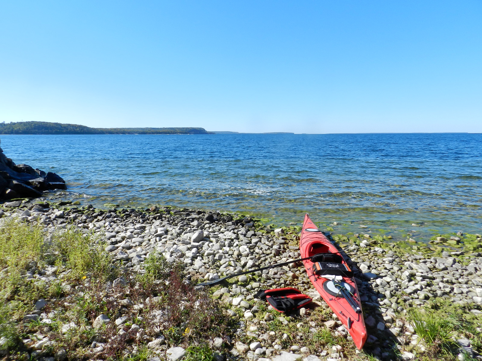 Lake Michigan: Ellison Bay - Miles Paddled