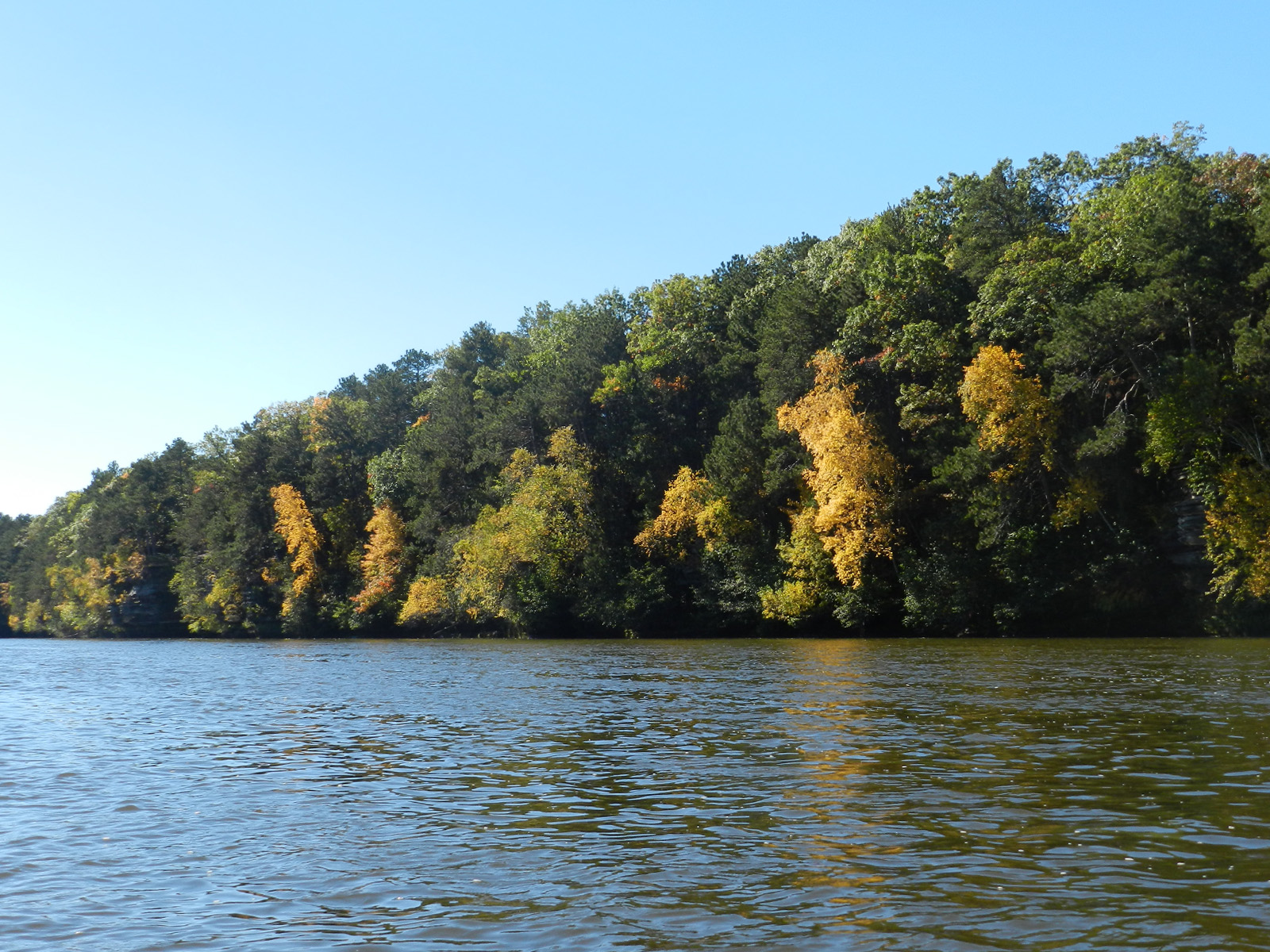 Wisconsin River V: "The Upper Dells" - Miles Paddled