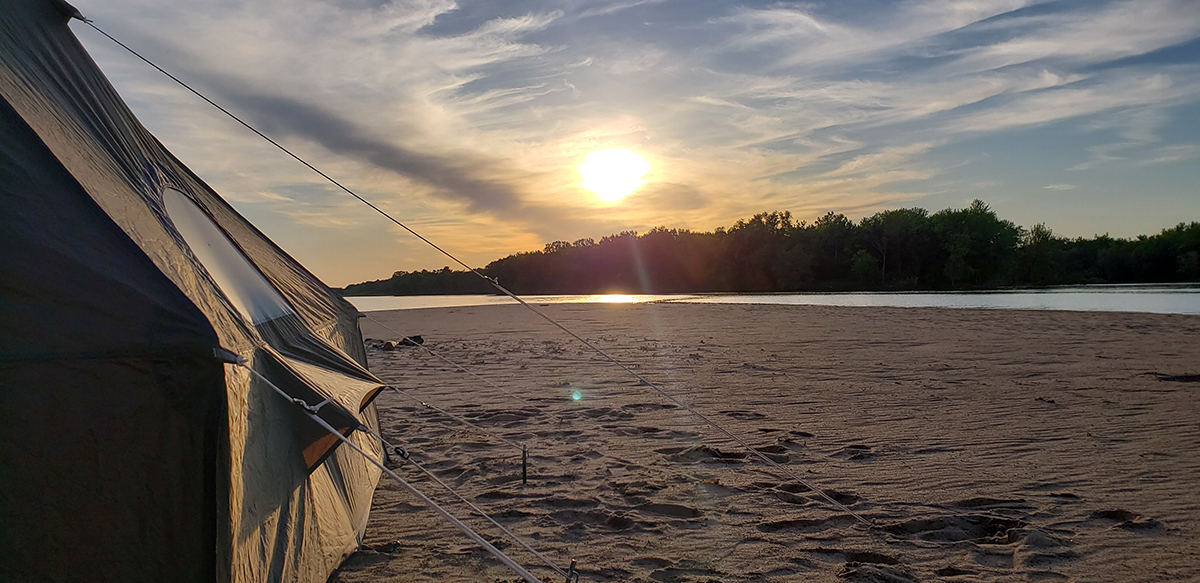 Canoe & Kayak Camping Wisconsin: Lower Wisconsin Riverway - Miles Paddled