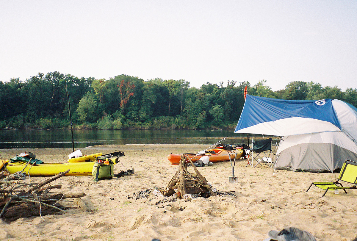Canoe & Kayak Camping Wisconsin: Lower Wisconsin Riverway - Miles Paddled