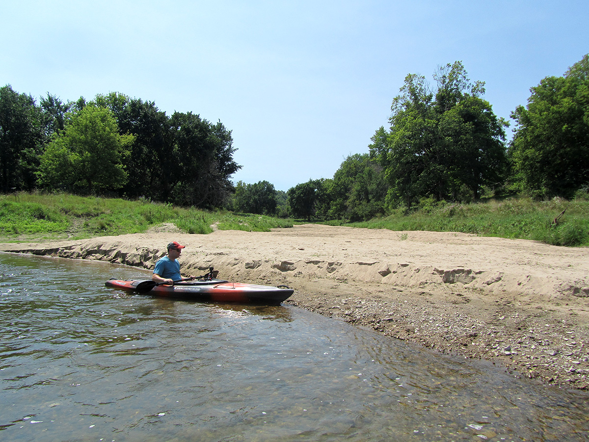 Upper Iowa River I - Miles Paddled